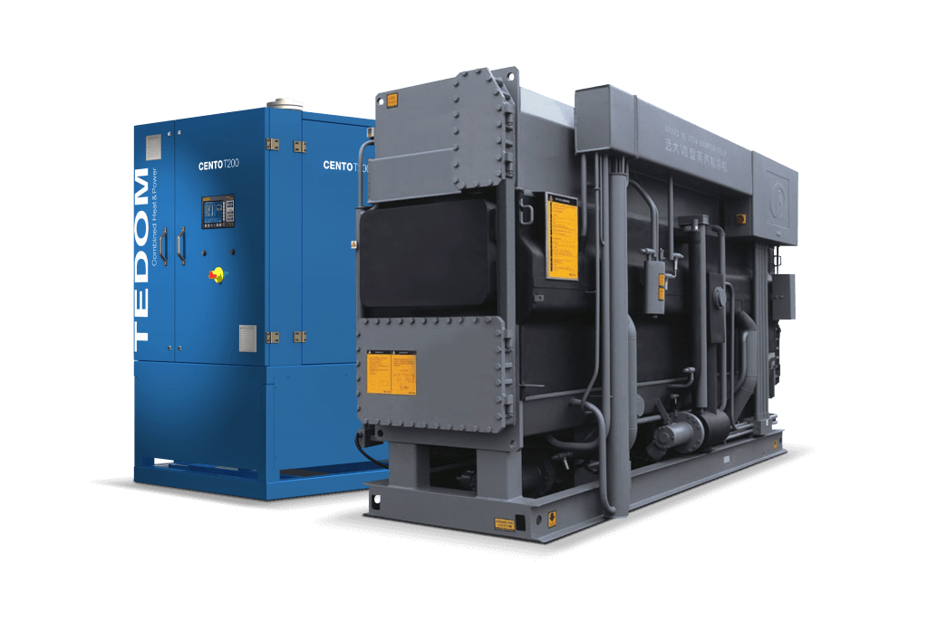 TEDOM - Cogeneration, Trigeneration, Gas Heat Pump